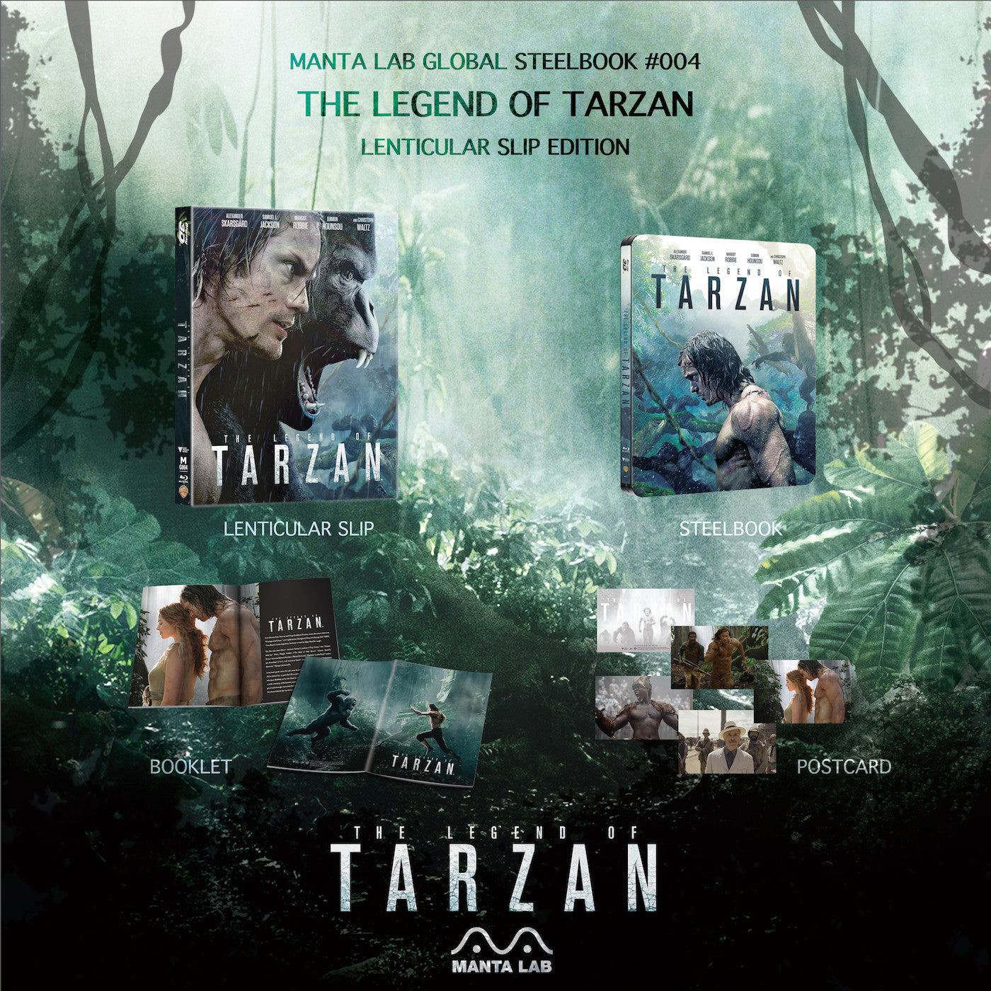 Tarzan 3d Poster